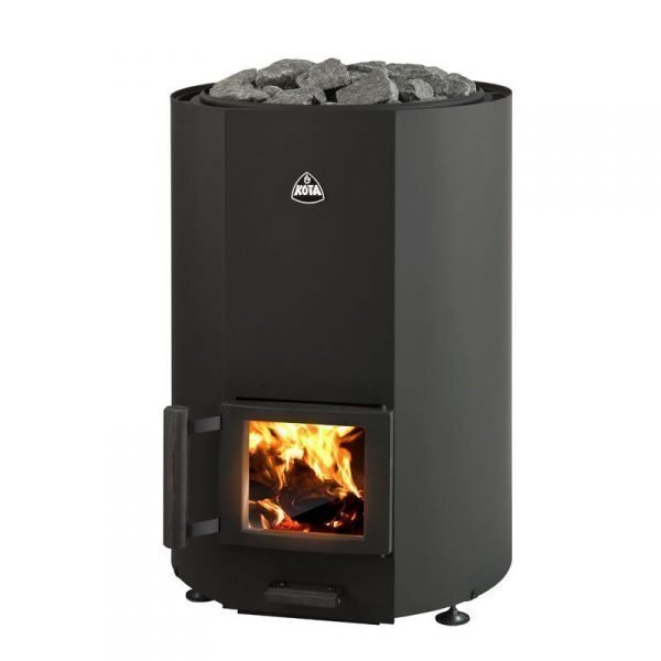 Kota Puukiuas Musta - Saunakauppa24.fi